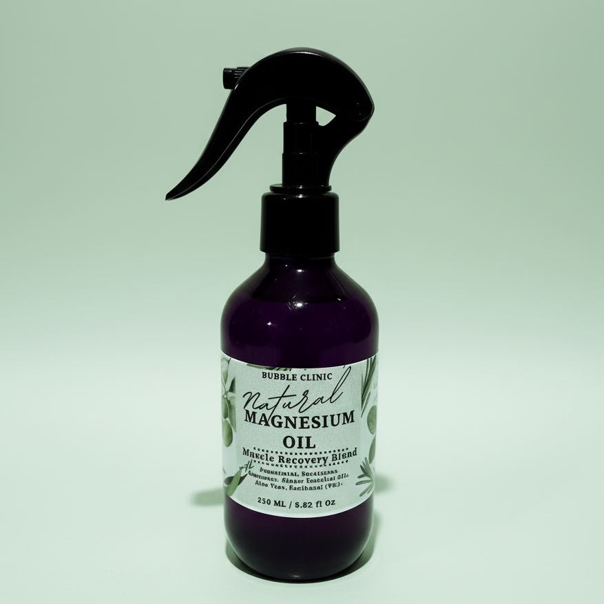 Magnesium Oil Muscle Recovery Spray | Cooling Aromatherapy - Bubble Clinic